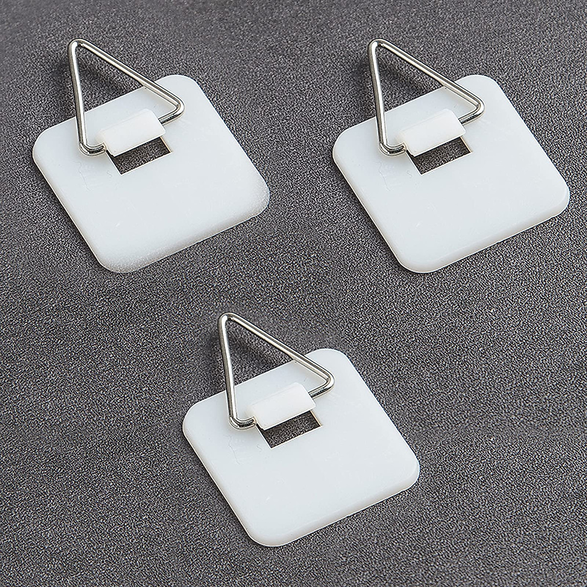 50PCS Plate Hangers for The Wall Plate Holder Hooks for Decorative Plates 1.3 Inch Sticky Invisible Adhesive for Art Supplies Home Decor