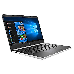 HP Laptop 14-dq0090nr, Windows 11 Home in S Mode, 14", Intel Pentium Silver, 4GB RAM, 128GB SSD, HD, Natural Silver