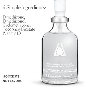 Uberlube Silicone Base Lube - Unscented Silicone Lubricant Personal Lubrication : Latex Safe Privacy Sex Lube Liquid for Couples Women & Men - Flavorless, Vaginal & Anal - 112ml