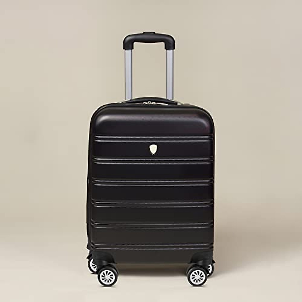 BESPORTBLE 4pcs Luggage Wheels Replacement Plastic Left Right Swivel Luggage Suitcase Caster Wheels 360 Degree Rotation Luggage Wheel for Travel Customs Box