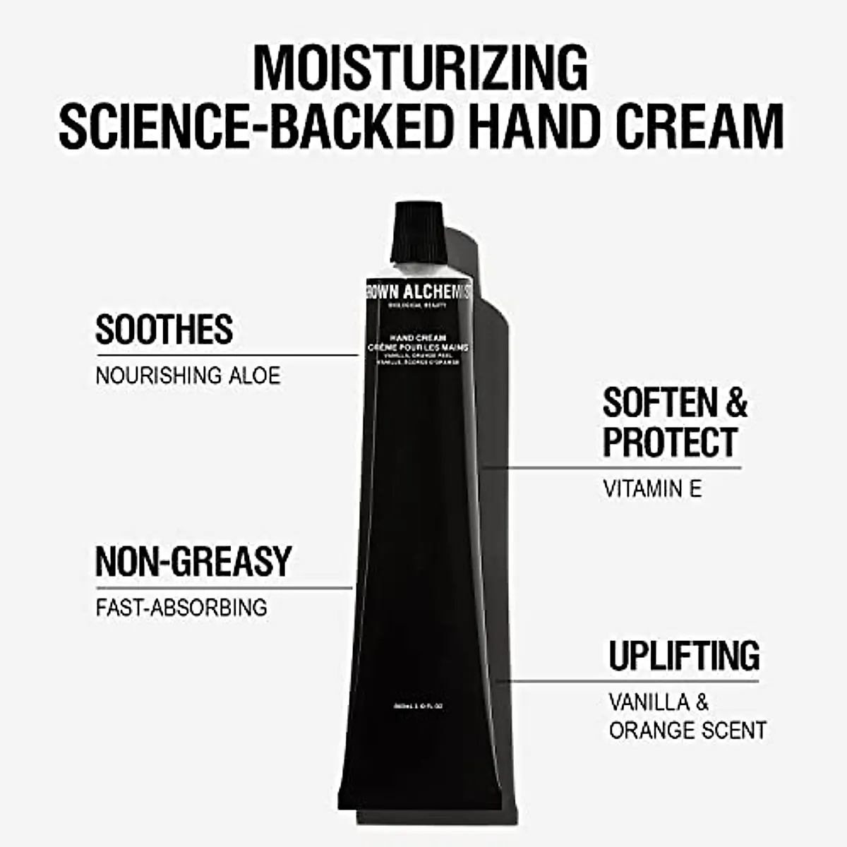 Grown Alchemist Hand Cream - Vanilla & Orange Peel (65ml)