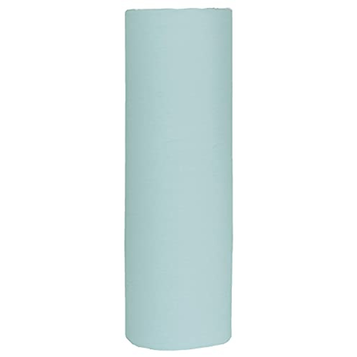 Cuddles & Cribs 1 Pack Organic Cotton Fitted Crib Sheet (Solid Blue, 1 Pack)