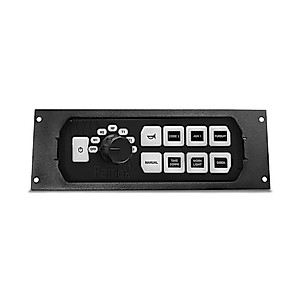 UBL by Havis Faceplate for Feniex Typhoon Siren Controller - Feniex Typhoon Siren Controller Full-Function Head C-4017 - Equipment Mounting Bracket