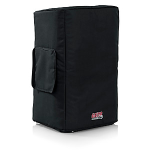 Gator Cases Protective Nylon Speaker Cover for Compact 12" Speaker Cabinets; Fits QSC K12, Yamaha DXR12 and more (GPA-CVR12), Black