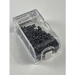 Miyuki Delica 11/0 Cylinder Seed Beads - Gunmetal - DB0001 5 Grams