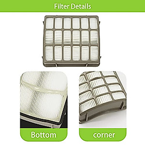 For Shark Navigator dlx Filter NV60 NV70 NV80 Replacement Filters,NV70 26,NV71,NV90,UV420 NV90 26 NV95 NV80 and NVC80C.4+4 Foam Filters + 2 HEPA Filters