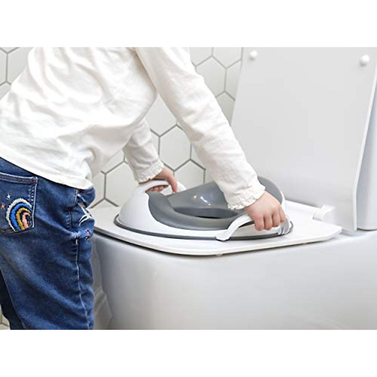Prince Lionheart Wee Pod Toilet Trainer, Galactic Grey