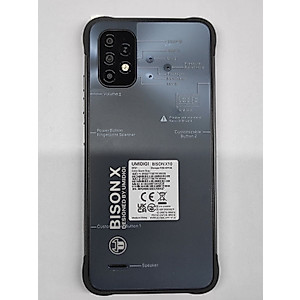 UMIDIGI Rugged Unlocked Smartphones, BISON X10 4G+64GB IP68/IP69K Waterproof Shockproof Phone Helio P60 Android 11 6.53" FHD+ 6150mAh Fast Charge NFC Rugged Smartphone