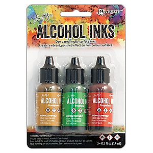 Ranger Adirondack Brights Alcohol Ink, 0.5-Ounce, Conservatory-Honey Comb/Botanical (TAK-B-40859)