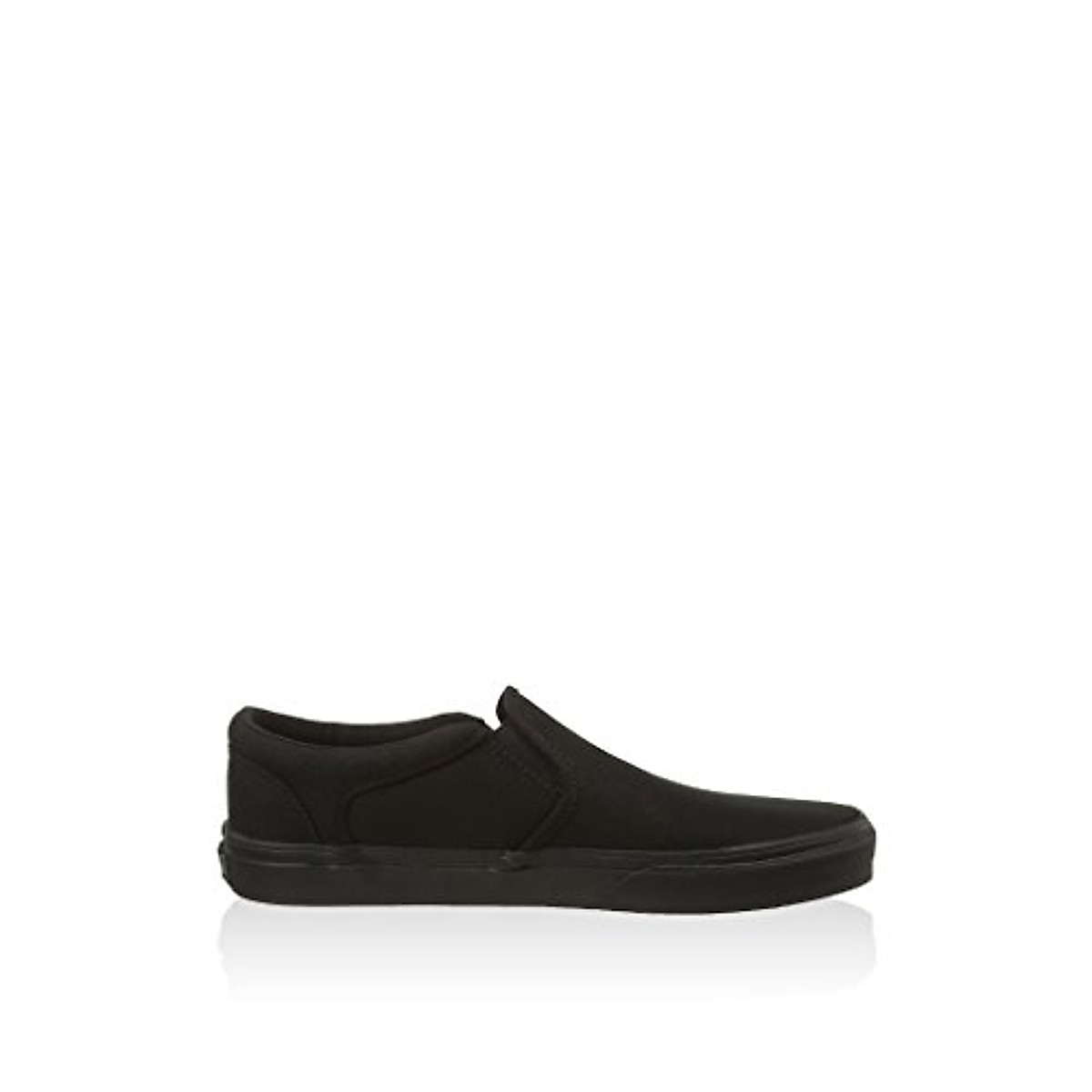 Vans Men's Low-Top Sneaker, Black Canvas Black B, 9.5