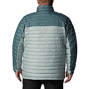 Columbia Men's Silver Falls Jacket, Niagara/Metal, X-Large