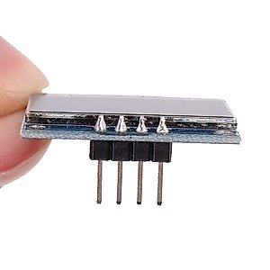 5PCS 0.96 Inch OLED Display Module, PEMENOL 128 x 64 Pixel I2C IIC Serial 1 OLED LCD Display Module with SSD1306 Driver for Arduino Raspberry Pi and ESP8266（White Light）