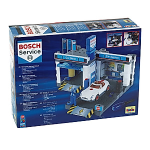 Klein Theo Bosch Car Repair Station Premium Toys for Kids Ages 3 Years & Up