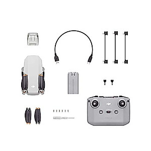 DJI Mini 2 Ultralight & Foldable Drone Quadcopter with Remote Controller - Gray (Renewed)