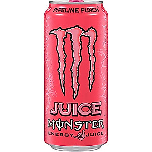 Monster Energy Juice, Pipeline Punch,16 Fl Oz (Pack of 24)
