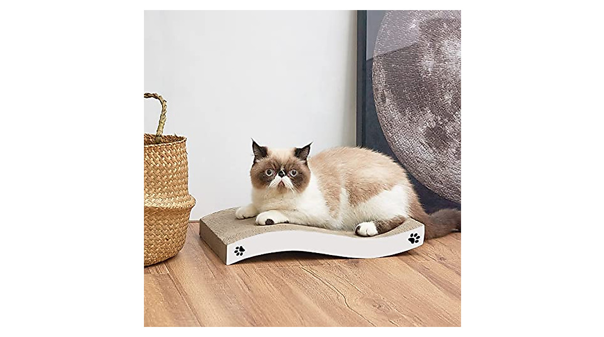 Conlun Cat Scratcher 2-Pack - Durable Reversible Cat Scratch Pads