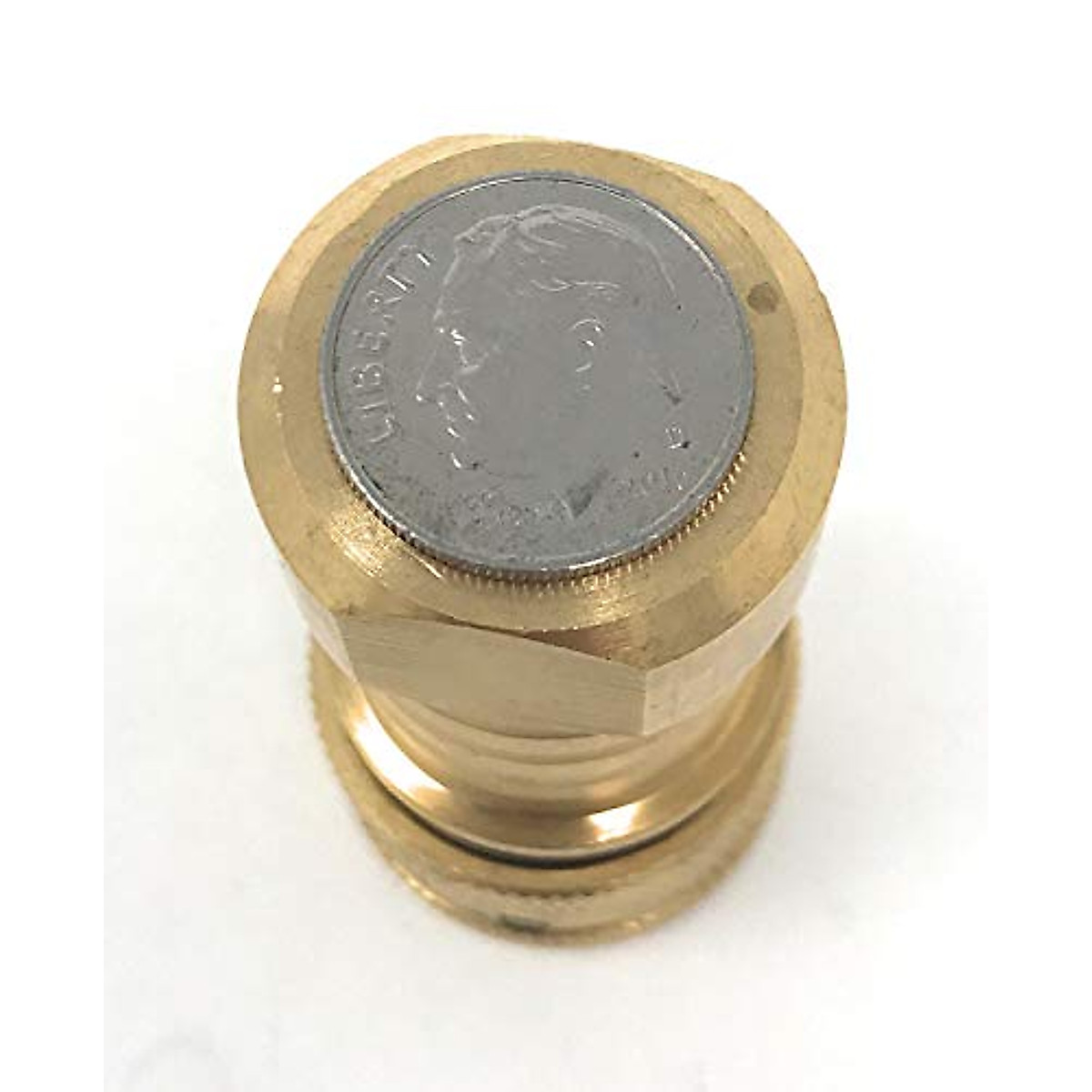 3/8 Inch Natural Gas Quick Connector Brass Propane Adapter Fittings for LP Gas Propane Hose Quick Disconnect [2660] Solid Brass 1/2 PSIG Pressure 50 000 BTU Hour Capacity Input 3/8 Insert