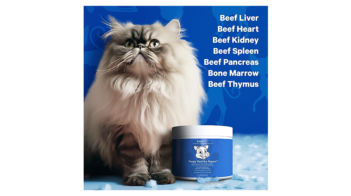 DNA PET Multi-Organ Supplement for Healthy Cats