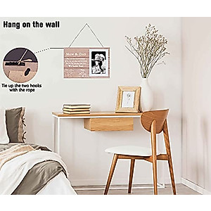 NZY Happy 50th Wedding Anniversary for Mom and Dad Parents - Picture Frame Gift- For All That You're Been to Us, For All That You've Done for Us-Fifty Years of Marriage Gift - Photo Frame Gift