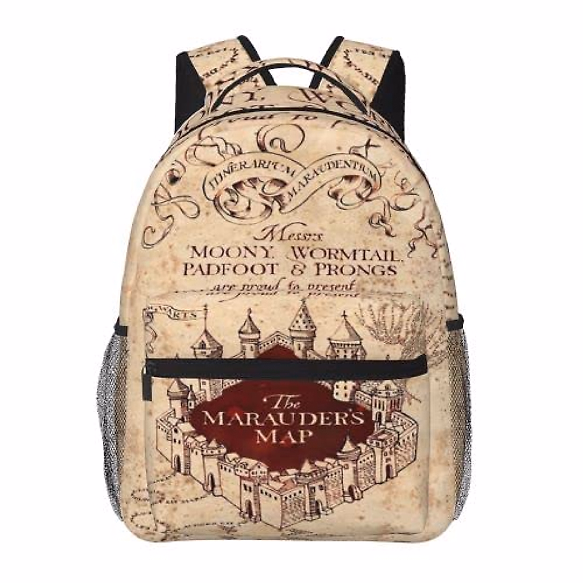 CLARIN Marauder Map Leisure Fashion Travel Backpack Multiple Pockets And Large Capacity Multi-Purpose Backpacks
