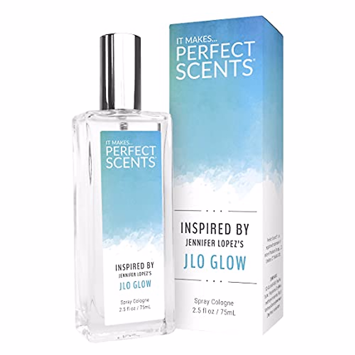 Perfect Scents Fragrances, Inspired by Jennifer Lopez's J Lo Glow, Eau de Toilette, Fragrance for Women, Vegan, Paraben Free, Never Tested on Animals, 2.5 Fluid Ounces