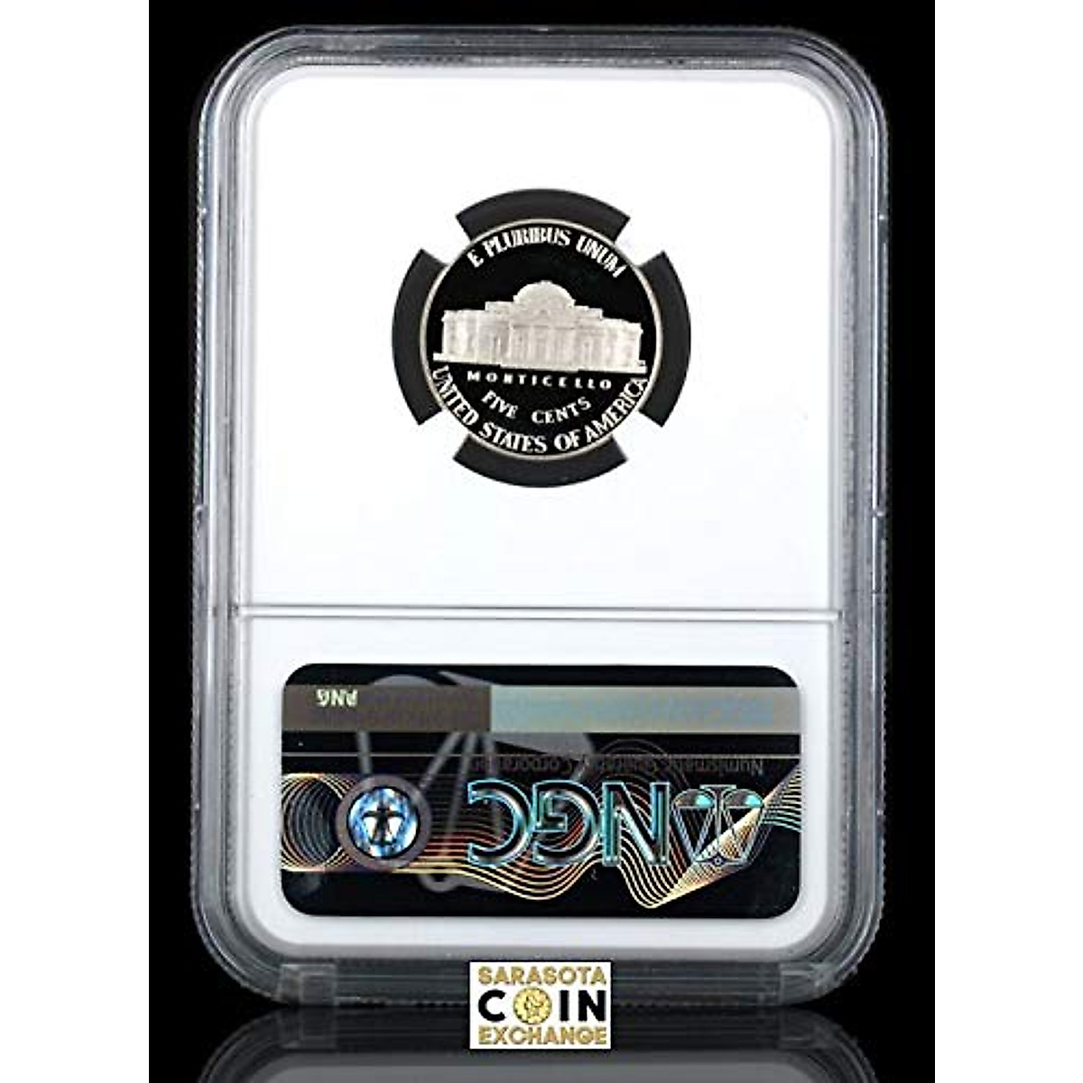 2020 W First"W" Mint Mark Jefferson Nickel Westpoint Mint Proof Jefferson Nickel First"W" Mint Mark Nickel Nickel PF70 PCGS