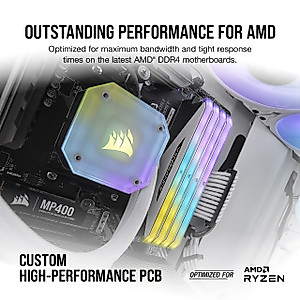 CORSAIR Vengeance RGB RT 64GB (2x32GB) DDR4 3200 (PC4-25600) C16 1.35V Desktop Memory