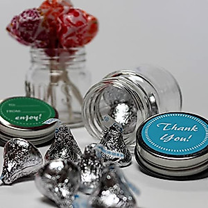 Mason Jar 2 Ounce Shot Glasses Set of 24 With Leak-Proof Lids - Great For Shots, Drinks, Favors, Candles And Crafts