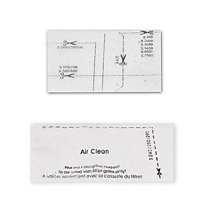 I-clean Replacement FJM Vacuum Bags 12PCS, AirClean 3D Efficiency Vacuum Cleaner Dust Bags With 2 Motor Protection Filters & AirClean Filte