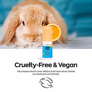 Elizabeth Mott Sure Thing Vitamin C Eye Cream – Hydrating, Brightening, Anti-Aging Eye Repair Treatment for Dark Circles & Puffiness – Vegan, Fragrance-Free, Cruelty-Free Skincare – 15ml (0.5oz)