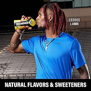 BODYARMOR Sports Drink Sports Beverage, Tropical Punch, Coconut Water Hydration, Natural Flavor With Vitamins, Potassium-Packed Electrolytes, Perfect For Athletes, 28 Fl Oz (Pack of 12)