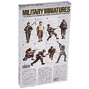 Tamiya Models U.S. Infantry European Theater Model Kit