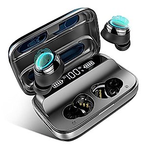 Motast Wireless Earbud, Bluetooth 5.1 Earbud 140H Playtime Bluetooth Headphones HiFi Stereo Noise Cancelling Wireless Earphones in Ear with Mic, USB-C Charging Case, IP7 Waterproof Headset for Sport