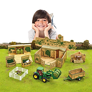Britains Farm in a Box, Farm Playset for Kids, Multicolor, 3 Years and Up