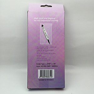 Wecheer We-242 Mini Manicure Machine High Speed Mini Engraver 3/32