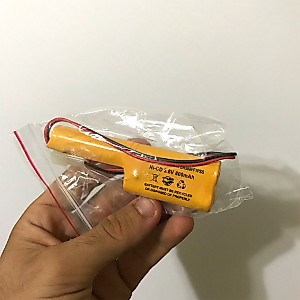 52-0185 520185 420735-00 42073500 3.6v 800mAh Ni-CD Battery Pack Replacement for Exit Sign Emergency Light 62-0185 620185