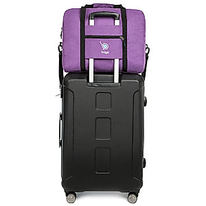 Bago Personal Item Travel Bag For Airlines - Fits As 18x14x8 inches Travel Bag Spirit & Frontier Airlines - Foldable Duffle Bag For Travel - Personal Item Bag Small Carry On Bag For Air Travel