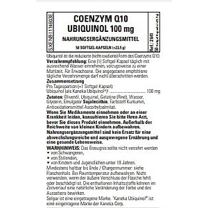 SOLGAR 100 Mg (Reduced Coq-10) Softgels Ubiquinol, 50 CT