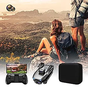 Electric Modulated Dual Camera 1080P HD Aerial Drone With Optical Flowss Obstacle Avoidance, Headless Mode, Altitude Hold, Folding Quadcopter RC Airplane, RC Toy Gift For Boys And Girls Beginner