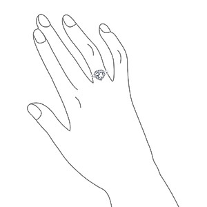 Personalize Romantic Statement 3CT AAA CZ Halo Promise Brilliant Cut Heart Shape Engagement Ring For Women .925 Sterling Silver Split Band Customizable