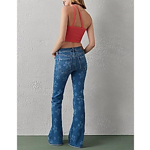 American Eagle x The Summer I Turned Pretty Low-Rise Flare Jean Blue