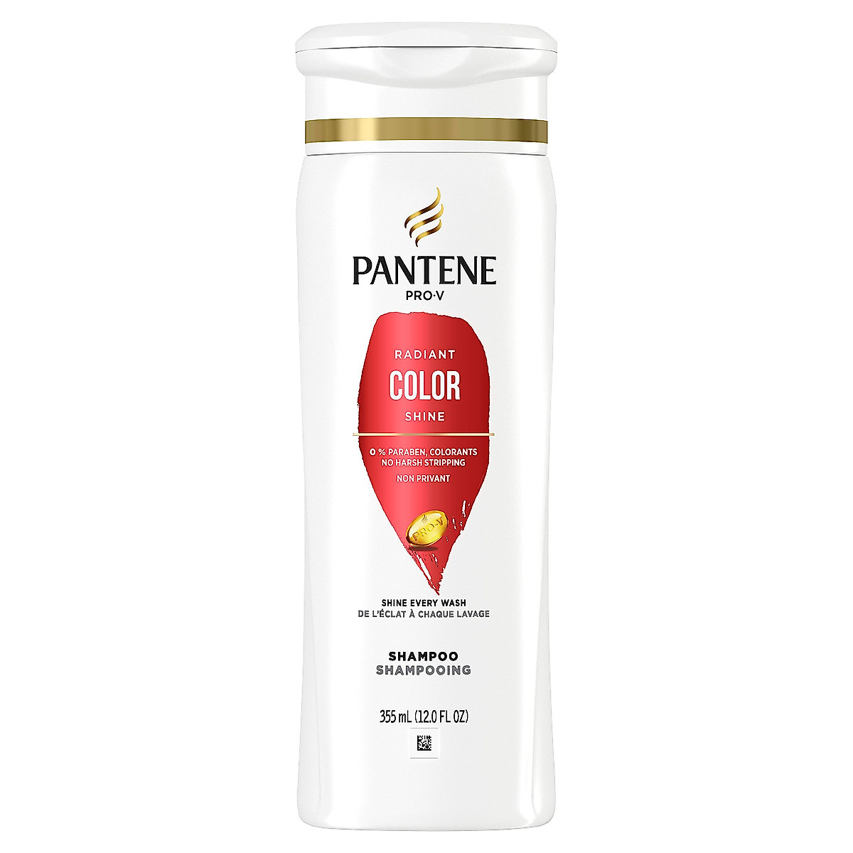 Pantene PRO-V Radiant Color Shine Shampoo, 12.0oz