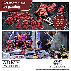 The Army Painter Warpaint Air Army Green - Acrylic Non-Toxic Heavily Pigmented Water Based Paint for Tabletop Roleplaying, Boardgames, and Wargames Miniature Model Painting