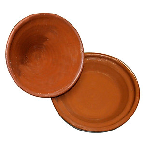 Cooking Tagine Pot Tajine Tangia Lead Free Terra Cotta Medium10"