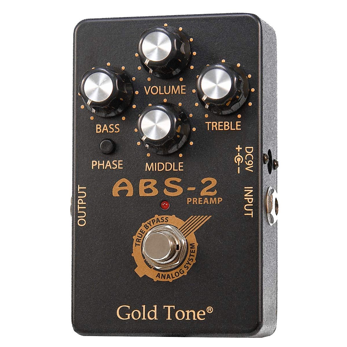 Gold Tone ABS-D Banjo-Resonator Guitar Mic (Dynamic) - Gooseneck Microphone with Adjustable Bracket - Includes Pre-amp