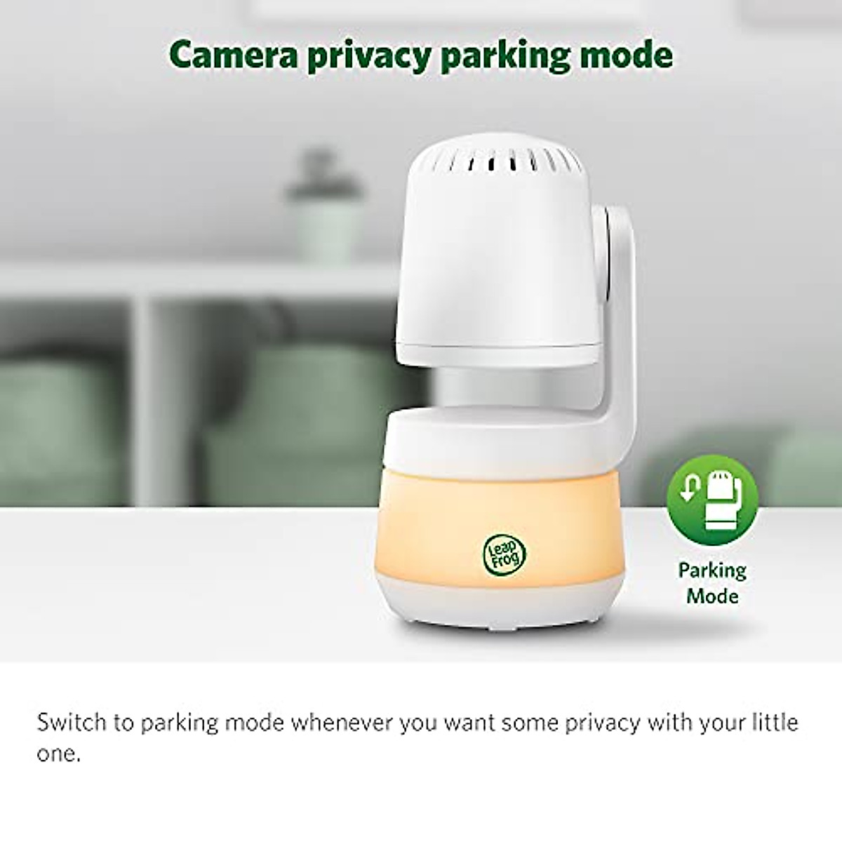 LeapFrog LF930HD 1080p Smart WiFi Remote Access Baby Monitor, 360° Pan & Tilt, 7” 720p HD Display, Color Night Light, Color Night Vision, Two-Way Intercom, Smart Sensors