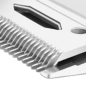 Professional Stagger-Tooth 2-Hole Clipper Blade for The 5 Star Series Wahl Clippers Cordless Magic Clip (Includes 2pcs Blade/Screws+2pcs Oil+ 2pcs Brush)