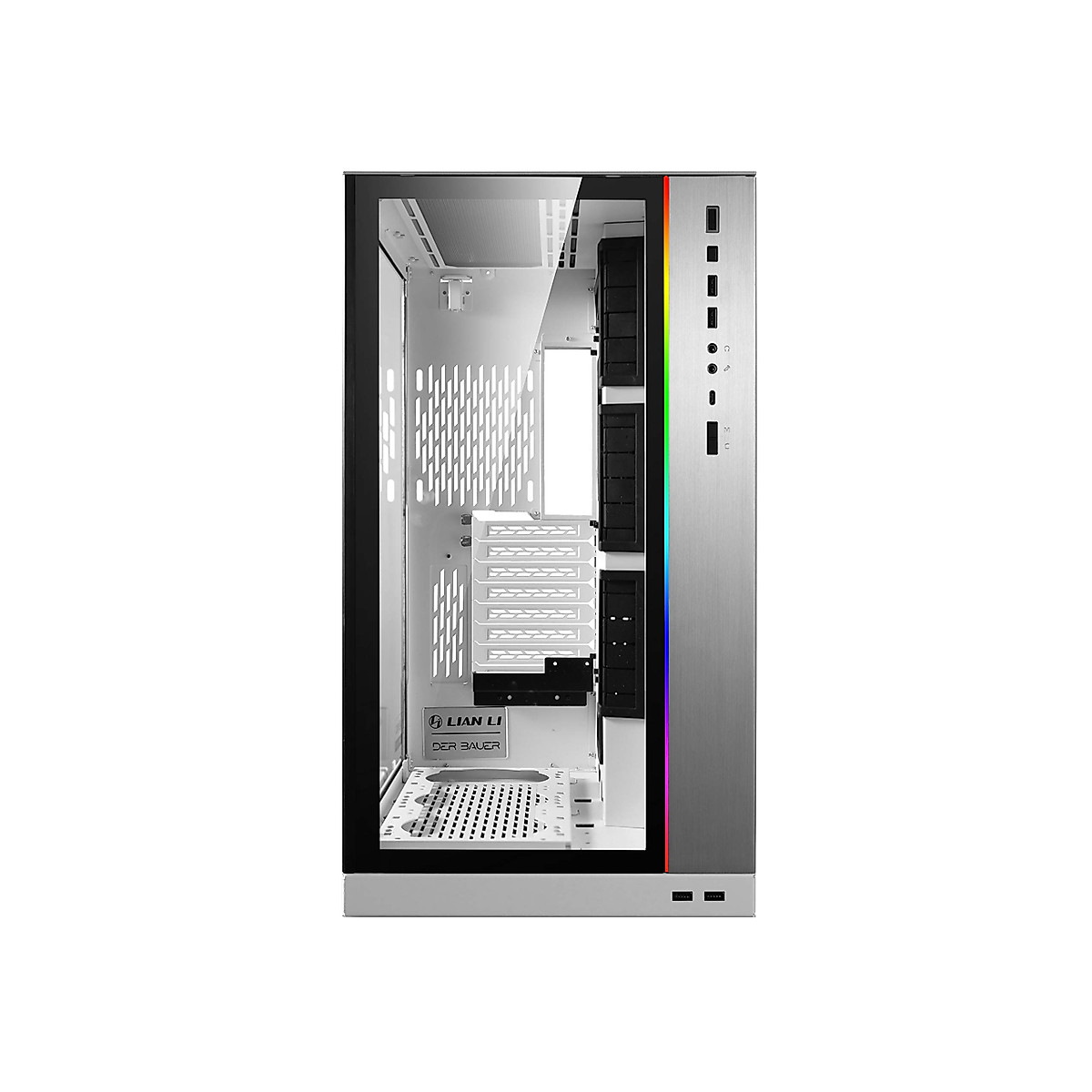 Lian Li O11 Dynamic XL ROG Certified (White) ATX Full Tower Gaming Computer Case (O11D XL-W)
