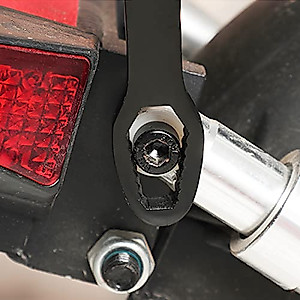 BELOMI Car Double-Ended Wrench, 8mm-22mm/3mm-17mm Self-Tightening Adjustable Ratchet Wrench, Chrome Vanadium Steel Multifunctional Torx Wrench, Universal Torx Spanner for Nuts and Bolts Repair