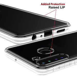 VIBECover Slim Case Compatible for Motorola Moto G Stylus 5G (2022), Total Guard Flex TPU Cover, Passport Visa